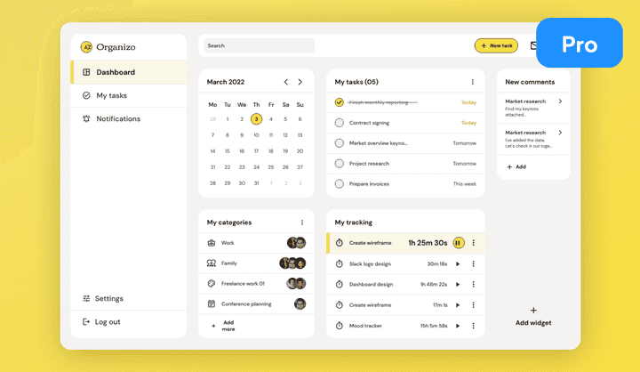 Task Management Web App Template | Uizard
