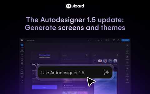 Uizard Autodesigner 2.0 | AI UI Design Generator | Uizard