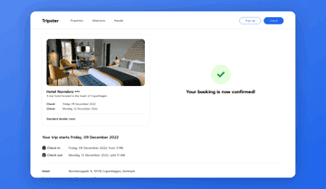 Hotel Booking Website Design Template | Uizard