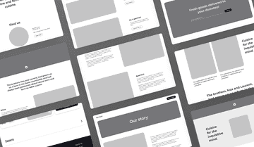 Website Wireframe UI kit | Website Wireframe UI Kit | Uizard
