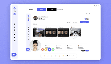 Video Call UI Design Web Template | Uizard