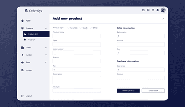 Purchase Order Management Web App Template | Uizard