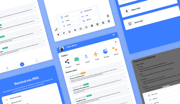 Note Taking Tablet App Template | Note Taking Tablet App UI Design | Uizard