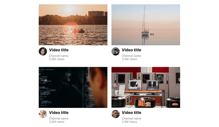 Multimedia UI Design | Multimedia UI Templates | Uizard