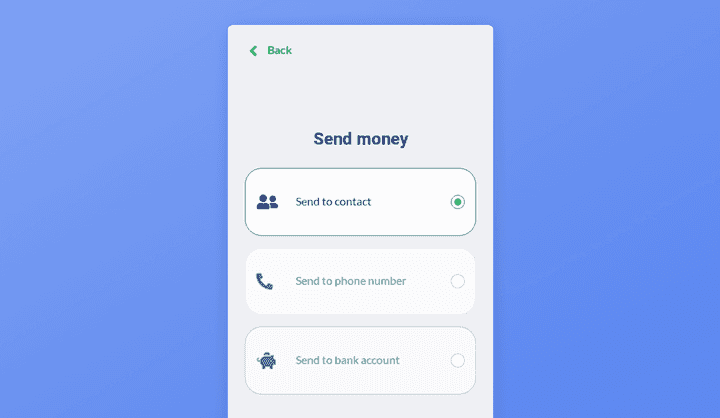 Cash App Template | Cash App Design | Uizard