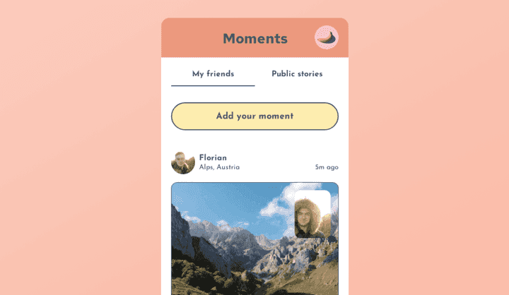 Photo Sharing App Template | Uizard