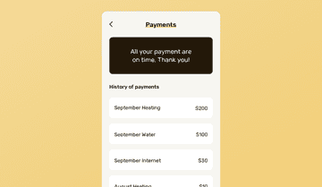 Bill Tracker App Template | Bill App UI Design | Uizard