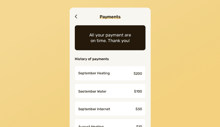 Bill Tracker App Template | Bill App UI Design | Uizard