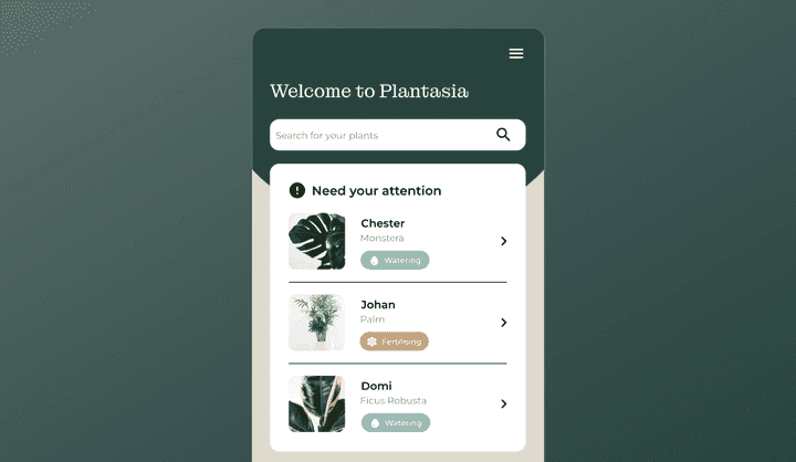 Plant Care App Template | Plant App UI Design | Uizard