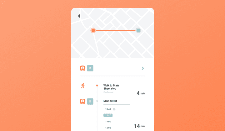 Transport App UI Design Template | Transport App Design | Uizard