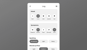 Tracking App Wireframe Template | Uizard