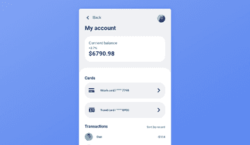 Cash App Template | Cash App Design | Uizard